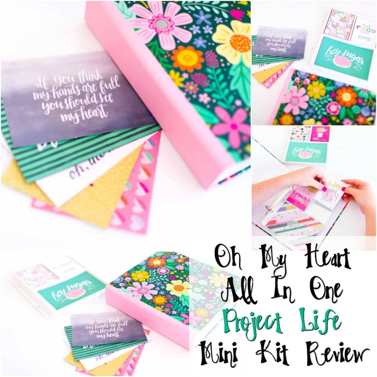 Oh My Heart All In One Project Life Mini Kit Review - Katina Martinez