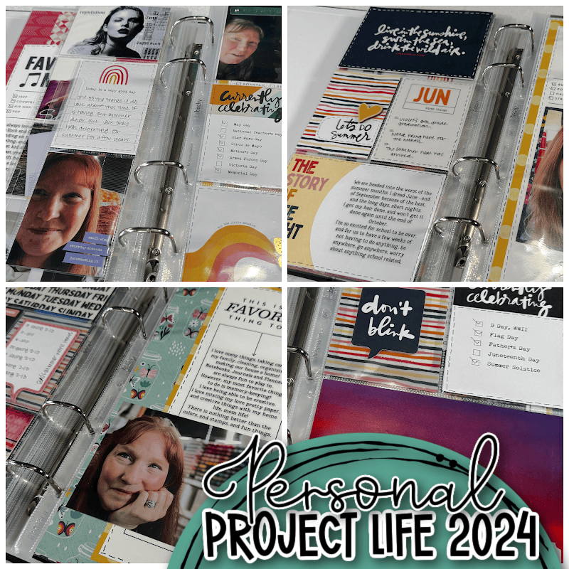 2024 Personal Project Life album - Katina Martinez